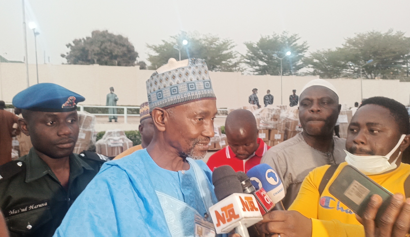 INEC, Security Agencies, Political Parties Inspect Ballot Papers In Gombe