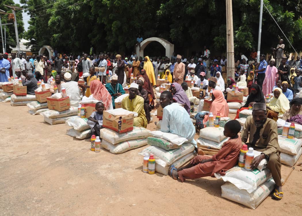 Gombe Gov distributes palliatives to 2,370 residents in Kwami LGA