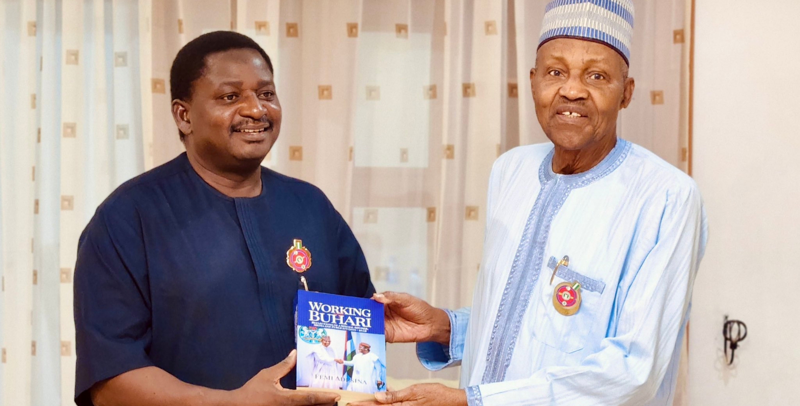 Shehu chides Femi Adeshina over book 'working with Buhari', says