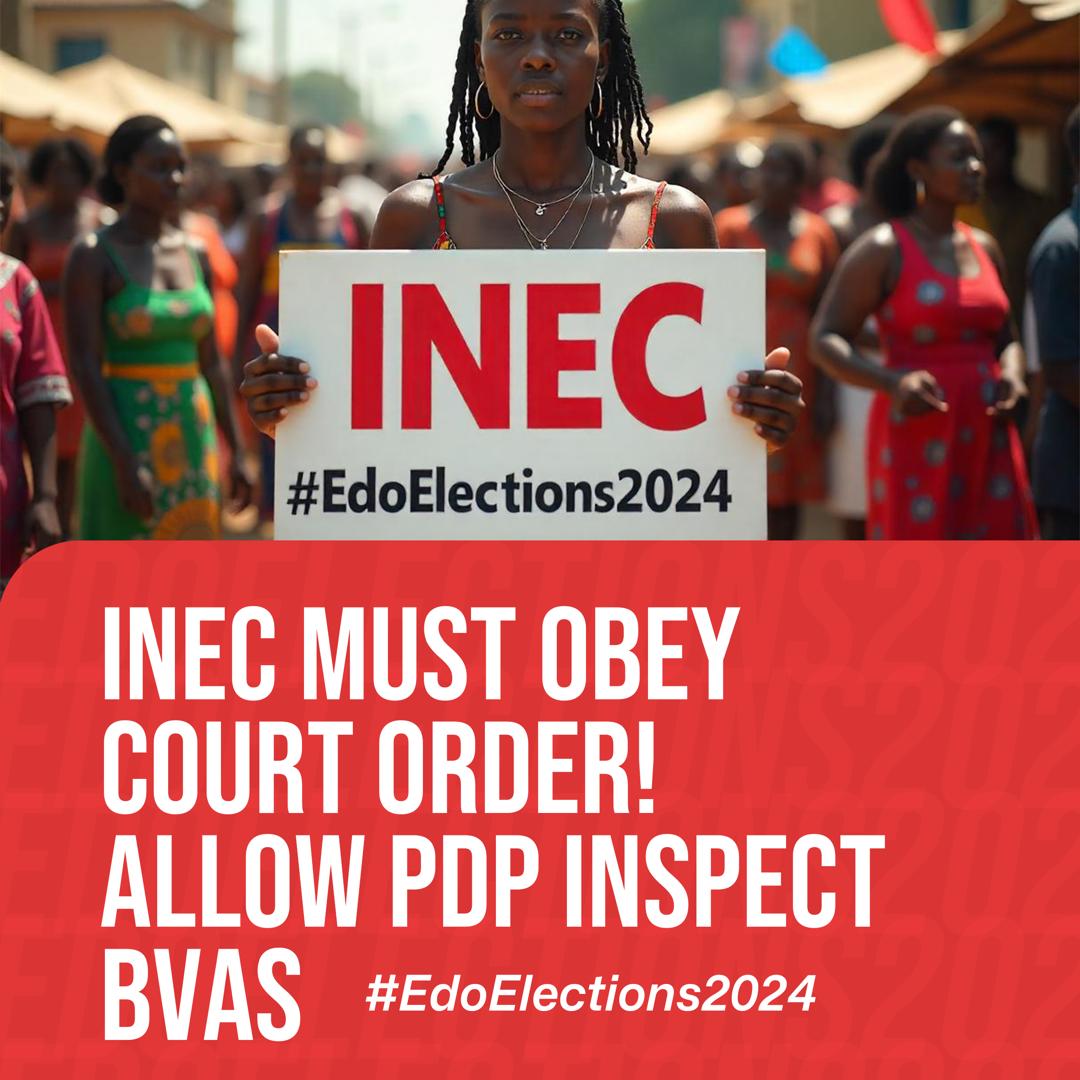 Just In: APC using thugs, Police to stop PDP from inspecting BVAs