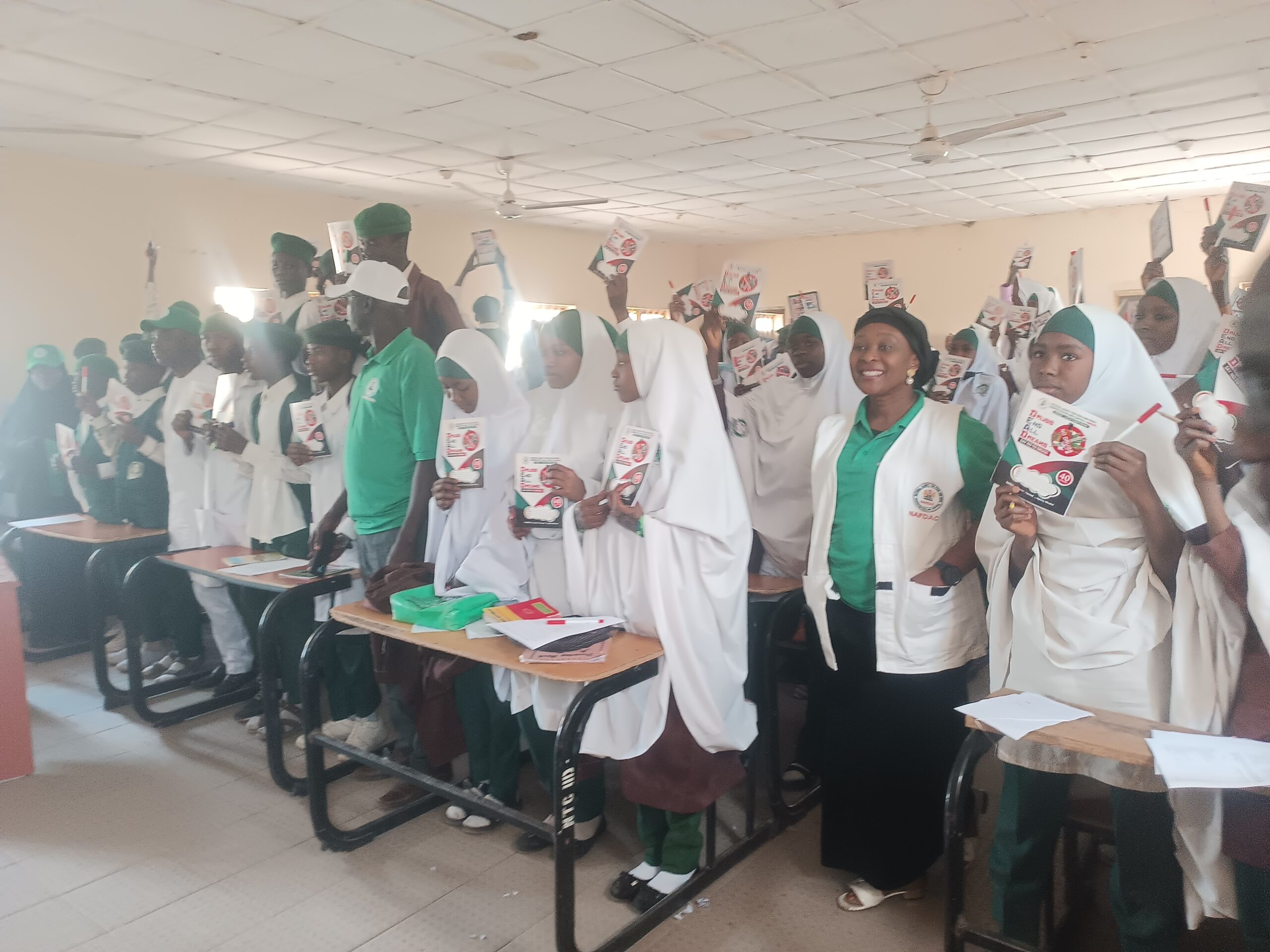 NAFDAC sensitises GSTC Barunde students on drug abuse,