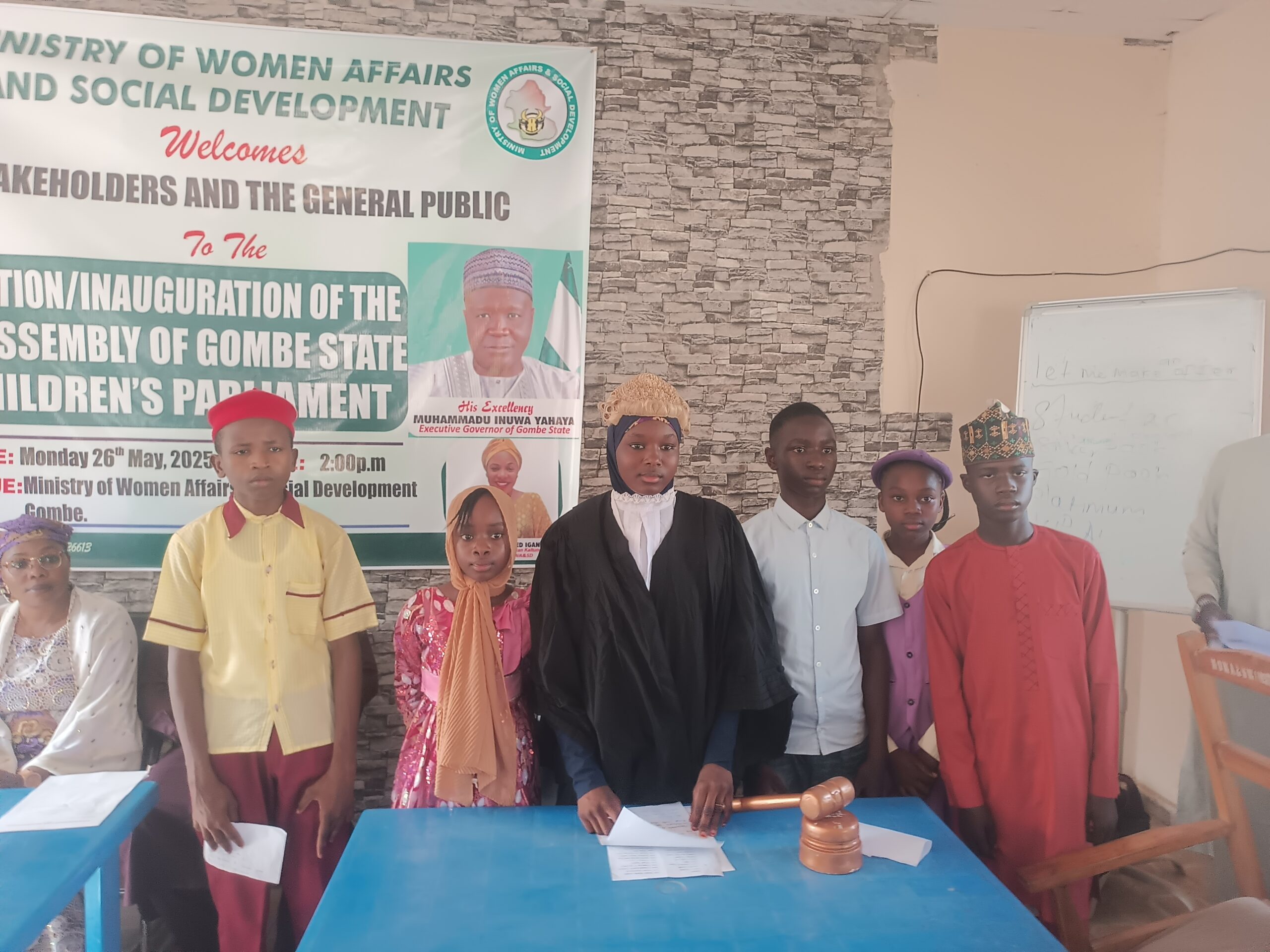 16-year-old Ramlat Ahmed emerges Speaker of Gombe Children’s