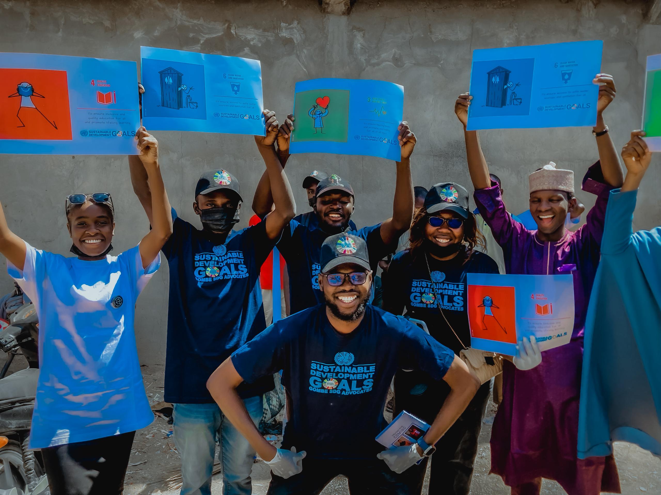 Gombe SDG advocates lead sanitation, sensitisation campaign