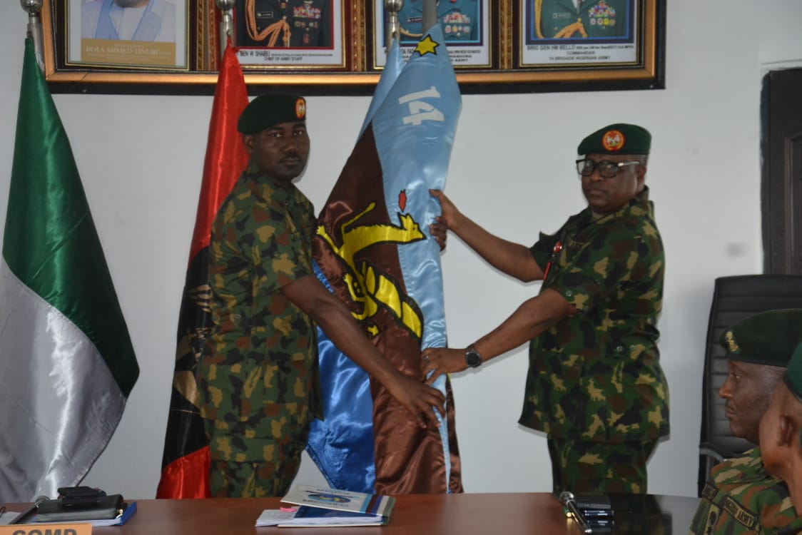 Brigadier General AM Dikko assumes command of 14 Brigade